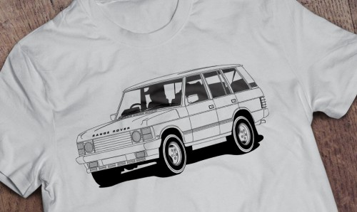 Illustration - Range Rover Classic - Creative Surge